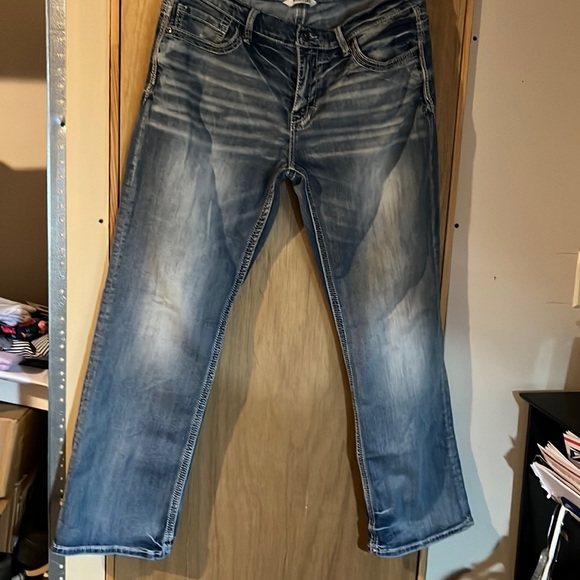 BKE | Jeans | Mens Bke Denim Bootleg Jeans 34r Slightly Worn | Poshmark
